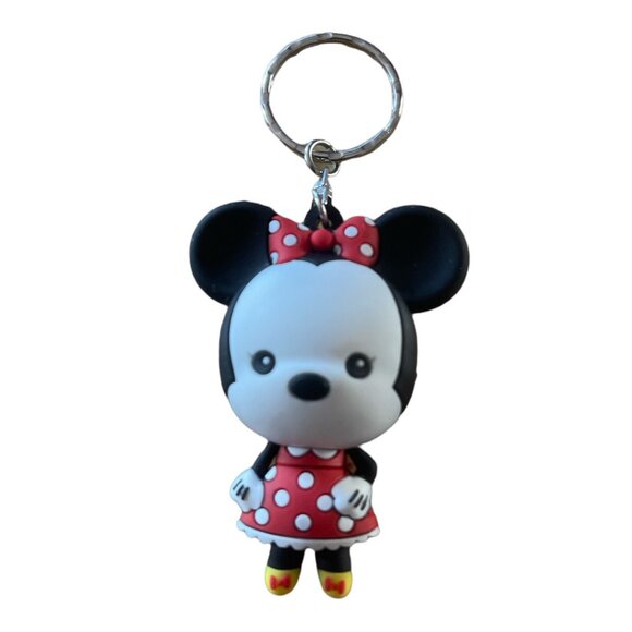 Disney | Toys | Disney Minnie Mouse Keychain 3d Blind Bag Figural ...